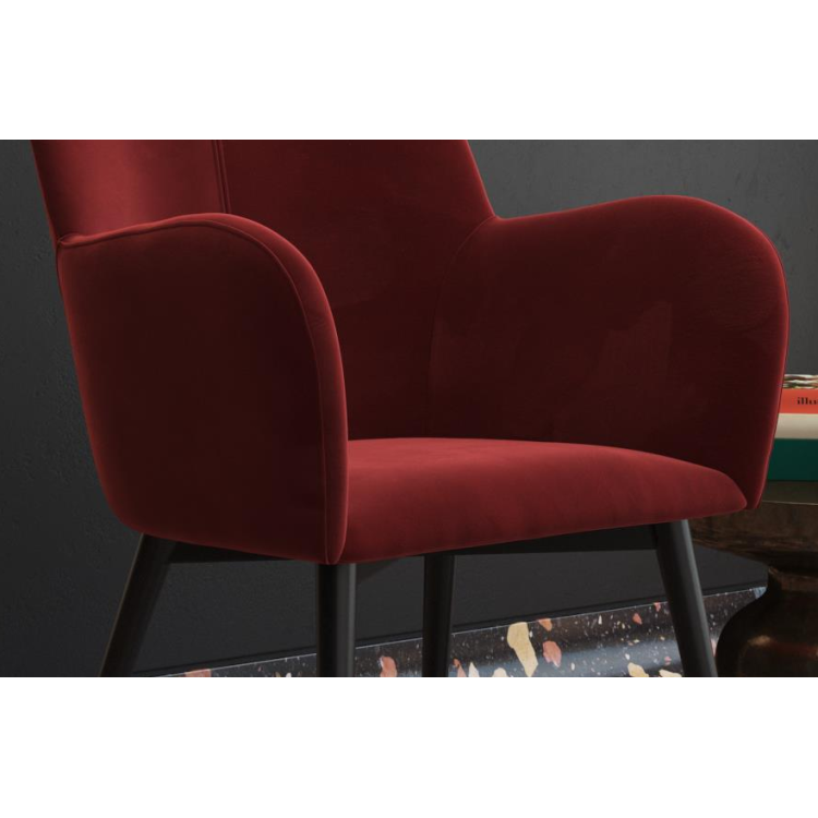 Burgundy accent chair store